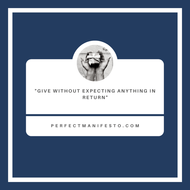 The Importance of Giving Without Expecting Anything in Return ...